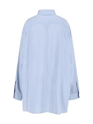 RÓHE Striped Shirt - Light Blue