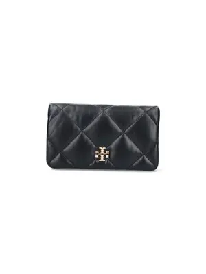 Tory Burch Kira' Chain Wallet - Black