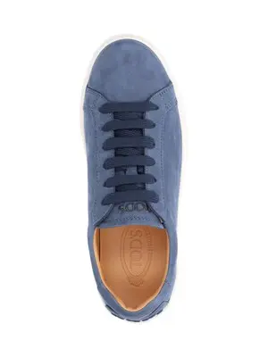 TOD'S Calf Nubuck Sneakers - Blue
