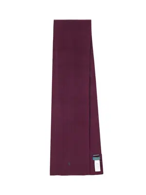 Destin Wool Scarf - Red