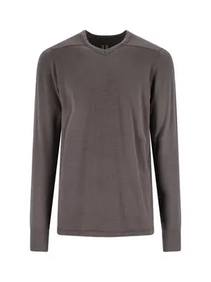Rick Owens Thermal' T-shirt - Brown