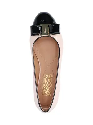 FERRAGAMO Vara Ballet Flats - Black
