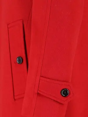 LARDINI Cashmere Coat - Red