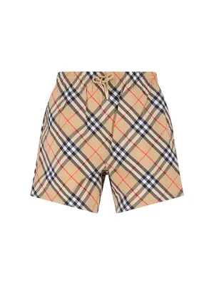 Burberry Check Swim Shorts