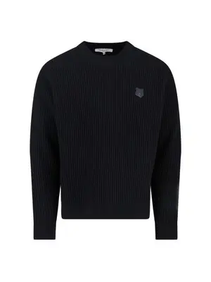 Maison Kitsune Ribbed Sweaters For Men