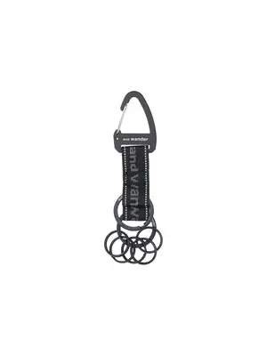 MAISON MARGIELA Logo Keyring - Black