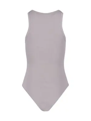 Alaïa Logo Bodysuit - Taupe