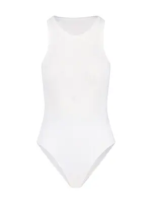 Alaia Round Neck Tops