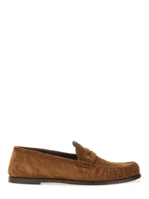 Saint Laurent Suede Moccasin