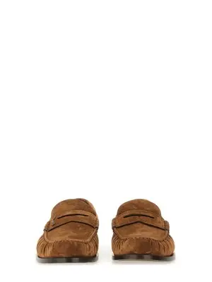 Saint Laurent Suede Moccasin