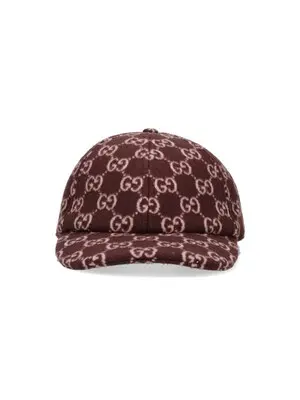 Gucci Silk Baseball Cap - Brown
