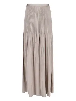 Giorgio Armani Pleated Maxi Skirt