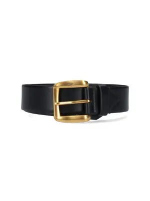 J & M DAVIDSON Bonny Midi Belt - Black