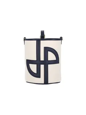 PATOU Jp' Small Bucket Bag - Cream