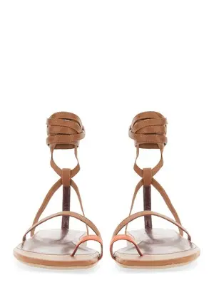 Staud Nicola Gladiator Sandals - Buff