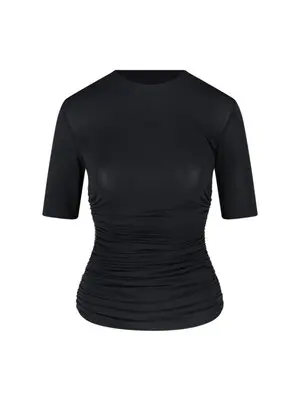 Alaia Crewneck T-shirts For Women