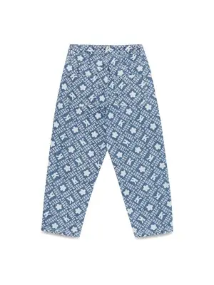 Kenzo Printed Straight Leg Jeans