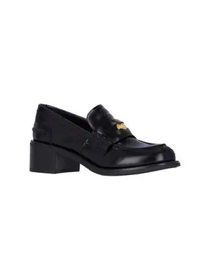 Miu Miu Penny Loafers - Black