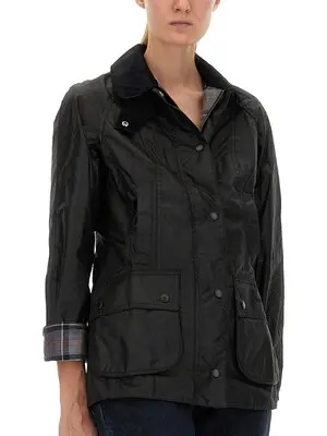 Barbour Waxed Jacket Beandell - Black