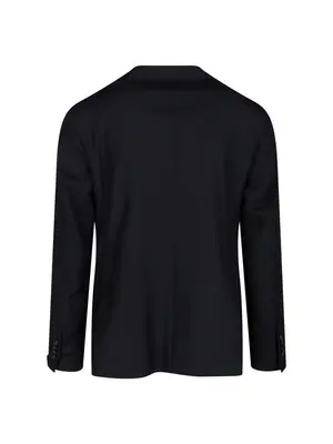 Caruso Single-breasted Suit - Black