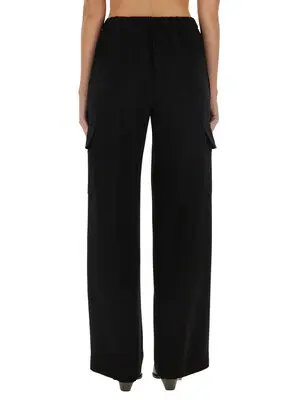 Aspesi Wide Leg Trousers With Pockets