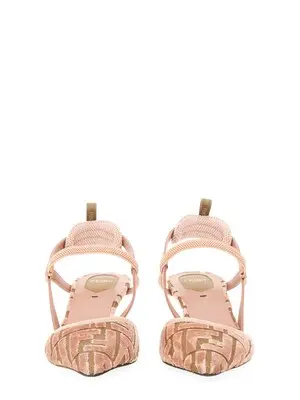 Fendi Slingback Pumps - Pink