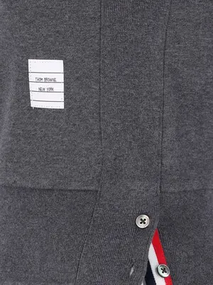 Thom Browne 4-bar Crew Neck Sweatshirt - Gray
