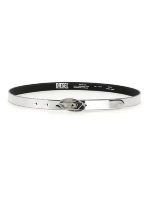 DIESEL B-1dr 20 Belt - Silver