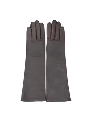 MAISON MARGIELA Lambskin Gloves - Gray