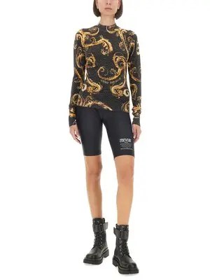 Versace Lurex Knit T-shirt - Multicolour