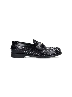 Miu Miu Penny Loafers - Black