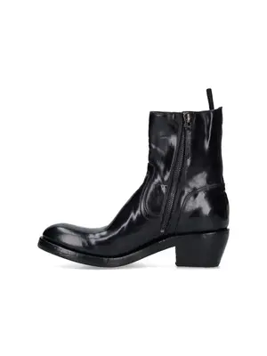 Premiata Calf Leather Ankle Boots
