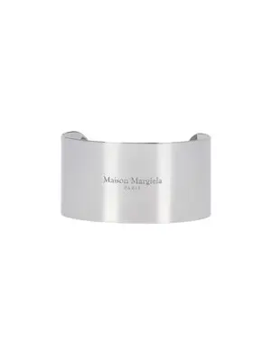 Miu Miu Logo Bracelet - Silver