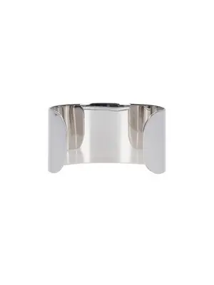 Miu Miu Logo Bracelet - Silver