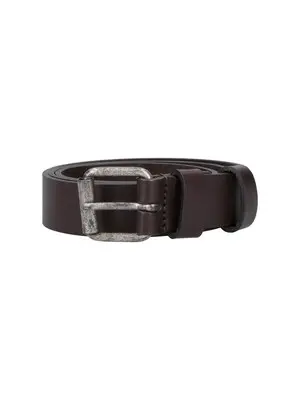MAISON MARGIELA Leather Belt - Brown