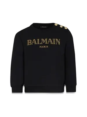 Balmain Cotton Sweatshirt - Multicolour