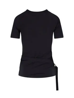 Y3 Belted T-shirt - Black