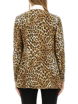 Moschino Animal Print Jacket