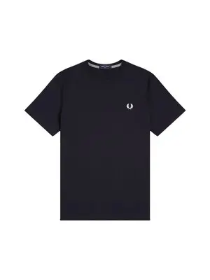 Fred Perry Cotton T-shirt - Blue