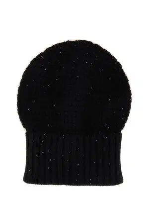 Fabiana Filippi Sequined Beanie - Black