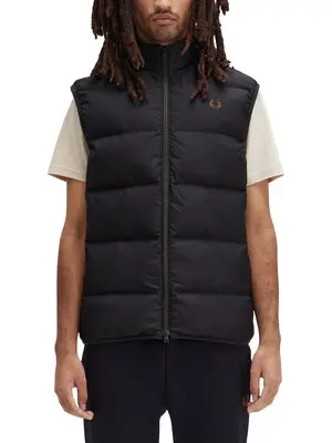 Fred Perry Thermal Vest - Black