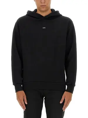 A.P.C. A.P.C. Sweatshirt With Micro Logo