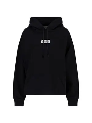 MAISON MARGIELA Numeric Hoodie - Black
