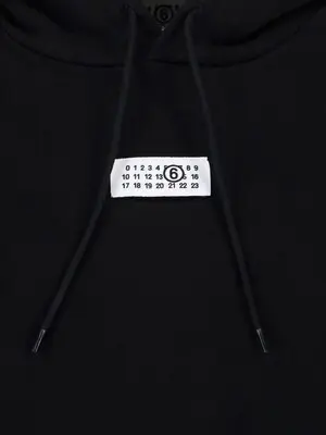 MAISON MARGIELA Numeric Hoodie - Black