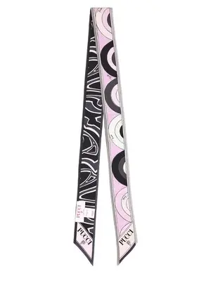 Emilio Pucci Scarf In Mix Of Prints - Multicolour
