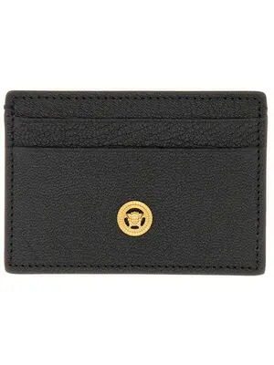 Versace Card Case "jellyfish" Biggie - Black