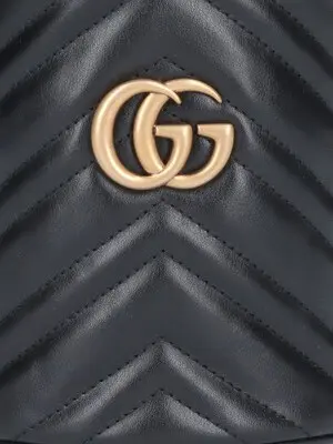 Gucci Gg Marmont Mini Bag - Black