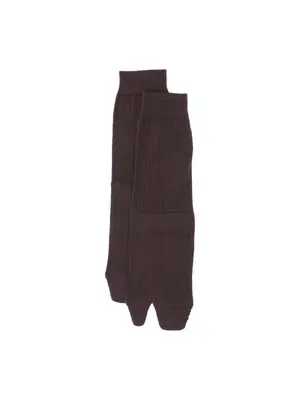 MAISON MARGIELA Tabi Socks - Brown