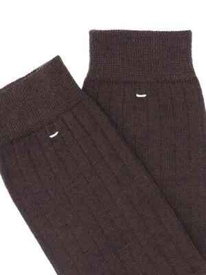 MAISON MARGIELA Tabi Socks - Brown