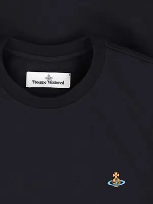 VIVIENNE WESTWOOD Orb Logo T-shirt - Black